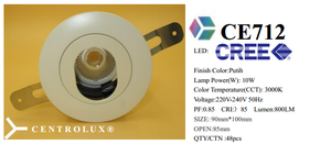 Lampu Pinhole LED CE712 - Solusi Lampu