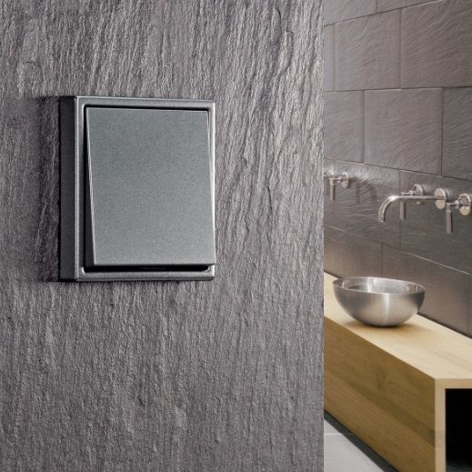 Saklar dan Stop Kontak merk JUNG LS 900 Antrachite